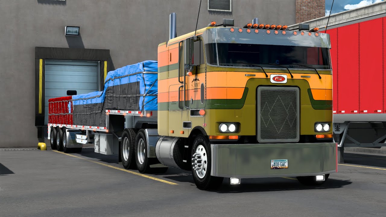 ATS / RUDA’s Pete 362 - B4RT Mods - Mac Stepdeck 48` Trailer /ATS 1.45 ...