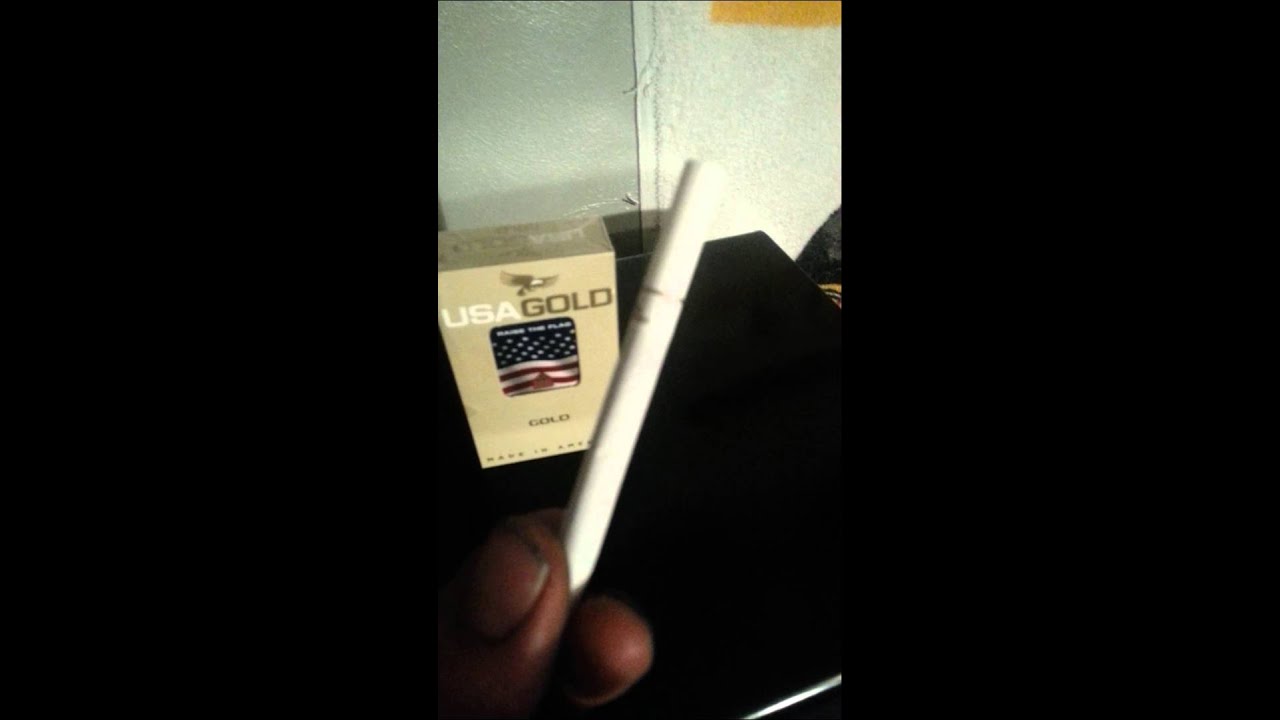 USA gold cigarette new pack - YouTube