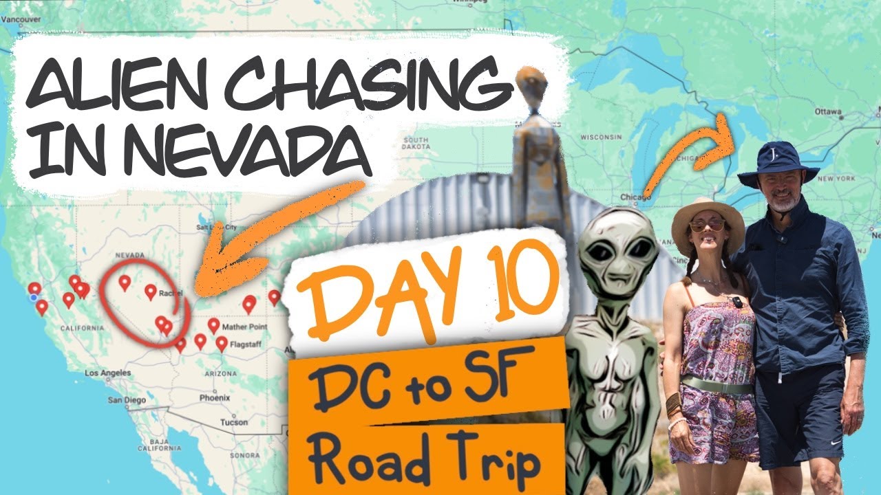 Driving the Extraterrestrial Highway | Nevada Road Trip - YouTube