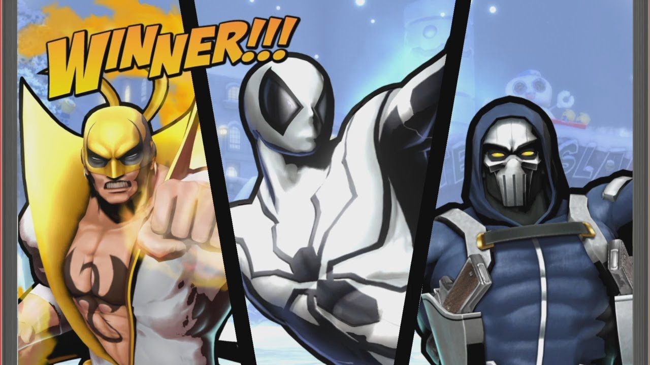 UMVC3 - IRON FIST/TASKMASTER/SPIDER-MAN ONLINE! - YouTube