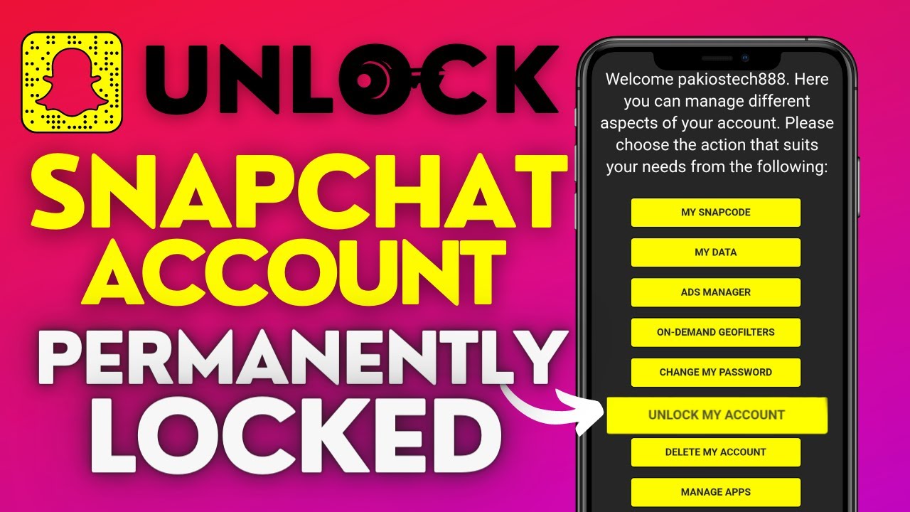How to Unlock Snapchat Account Temporarily Locked - YouTube