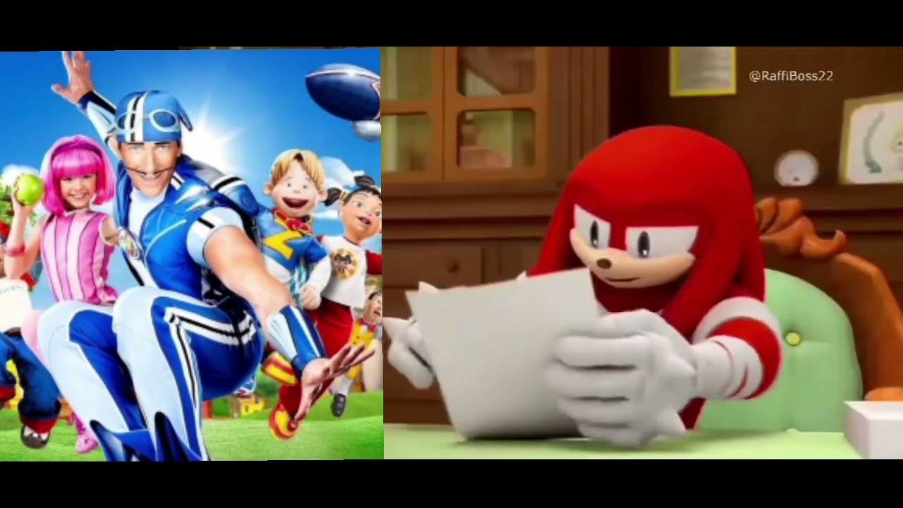 Knuckles approves Nick Jr shows. - YouTube