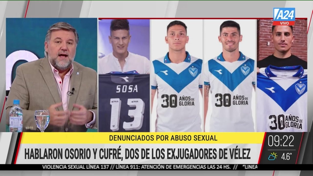 🚨 VÉLEZ: hablaron Brian Cufré y Abel Osorio - YouTube