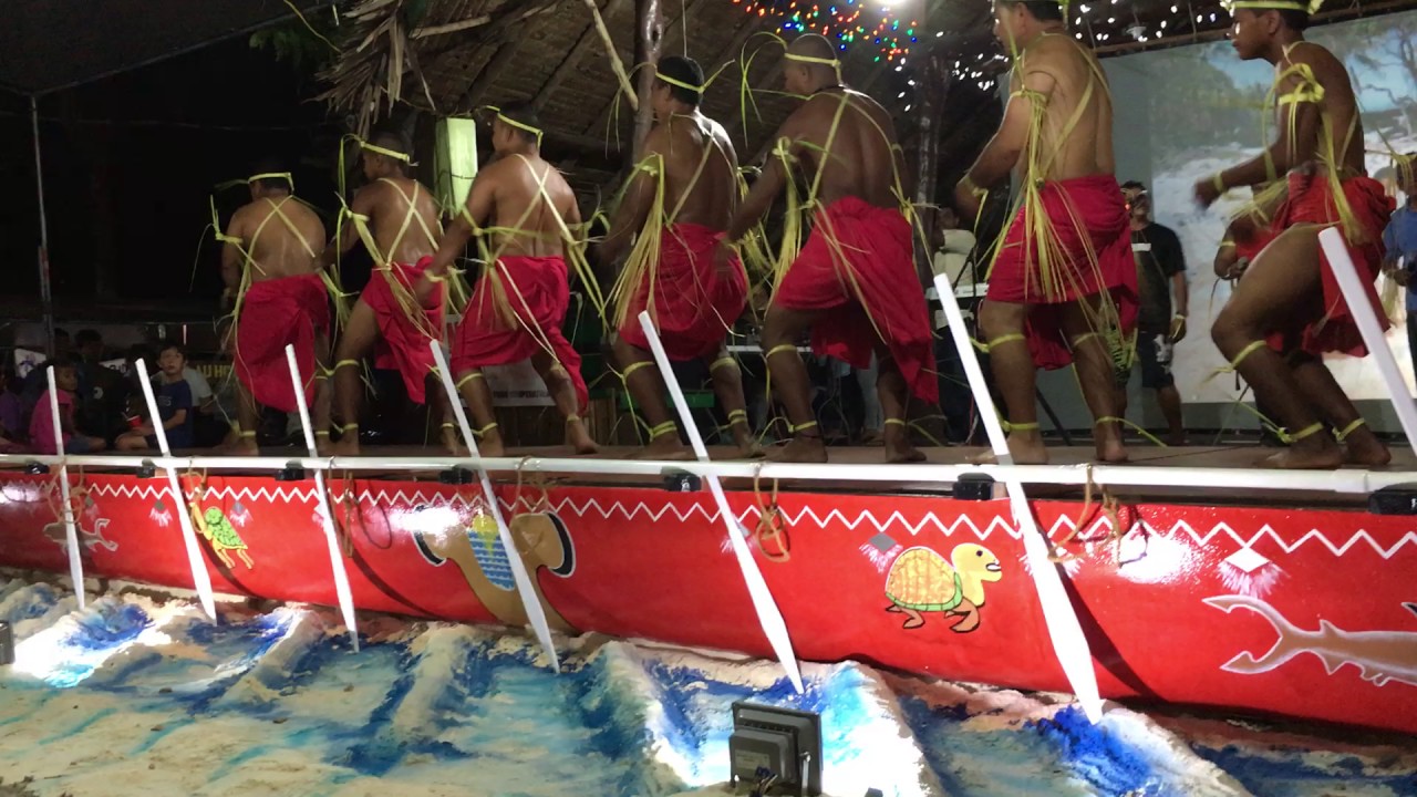 Sonsorol Men Dancers - YouTube