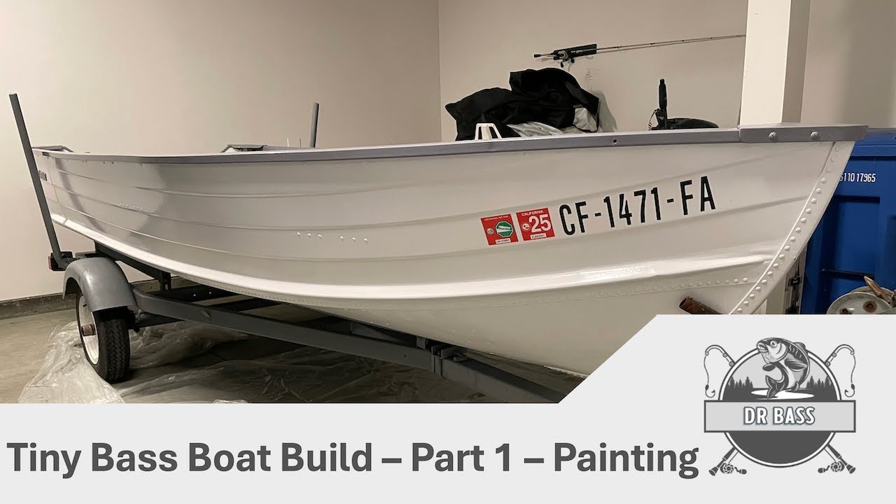 DIY – Aluminum Tiny Bass Boat Build (Part 1) | Prepping, Sanding, and ...