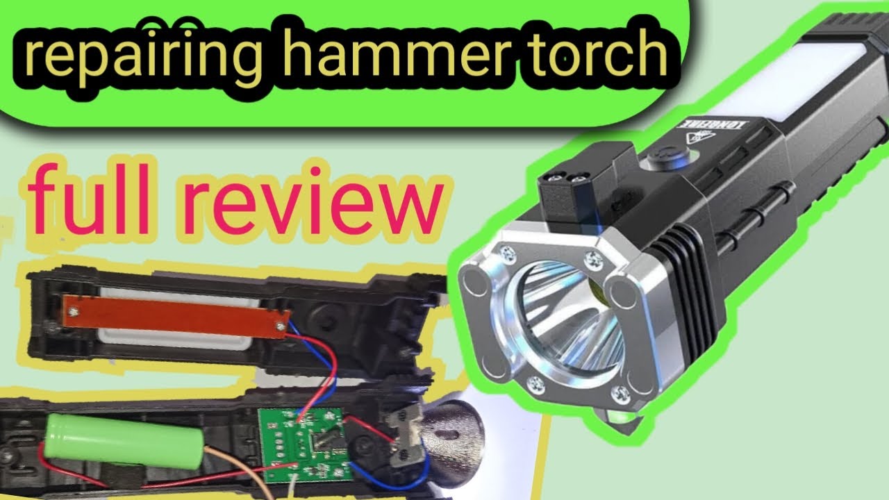 👉Hammer torch ki repairing kaise karen ।। Repairing hammer torch full ...