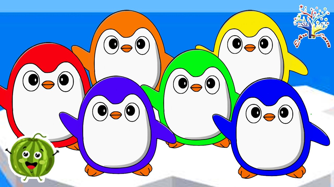 Learn Colors with Penguin! | +Compilation | Colors for Kids || Edufam ...