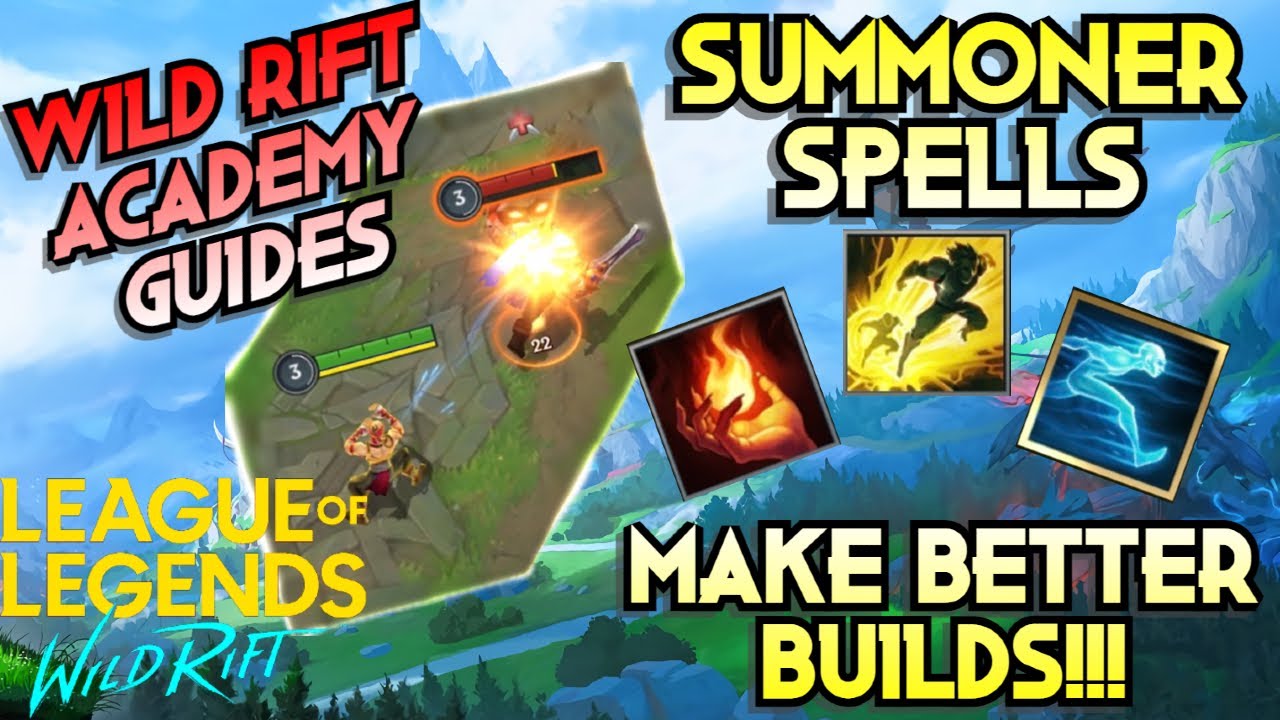 Wild Rift Academy Guides: Summoner Spells Breakdown - League of Legends ...
