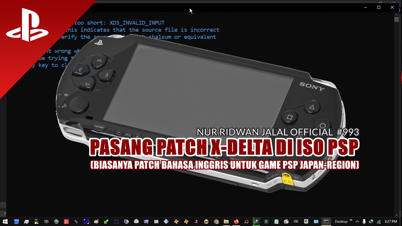 #993 // CARA PASANG PATCH DI GAME PSP (BIASANYA PATCH ENGLISH UNTUK ...