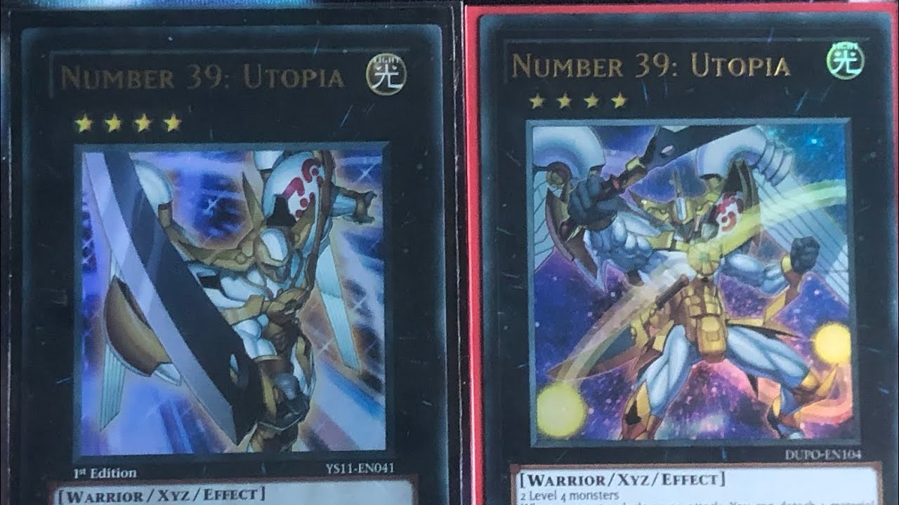 Yu-Gi-Oh Match - Utopia vs Utopia! - YouTube