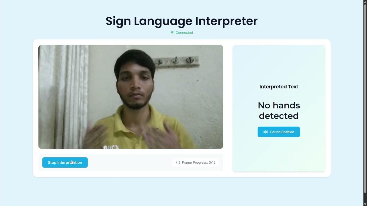 Automated Sign Language Interpreter | Real-Time Sign Language to Speech ...