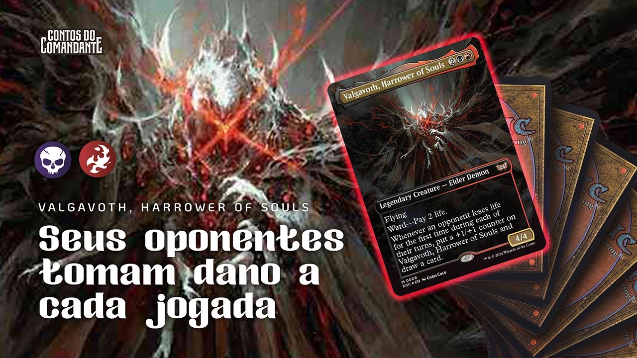 📊[COMMANDER DECK TECH & LORE] Valgavoth, Harrower of Souls - BRACKET 3 - YouTube