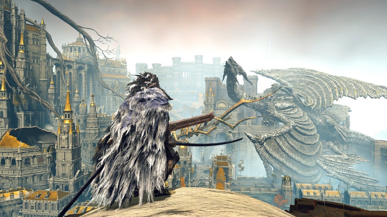 Blaidd Cinematic Gameplay Half-Wolf Armor and Royal Greatsword Combat ...