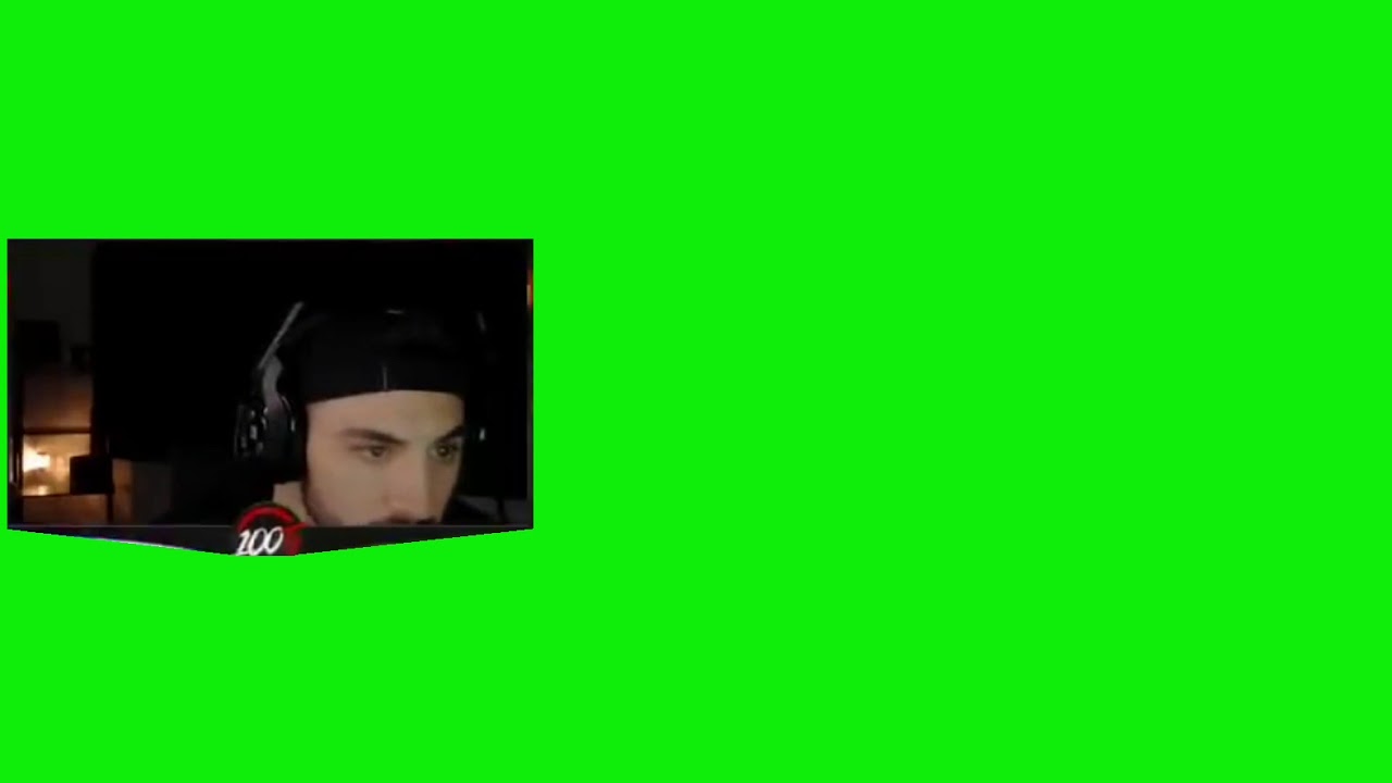 Nickmercs tryhard facecam greenscreen - YouTube