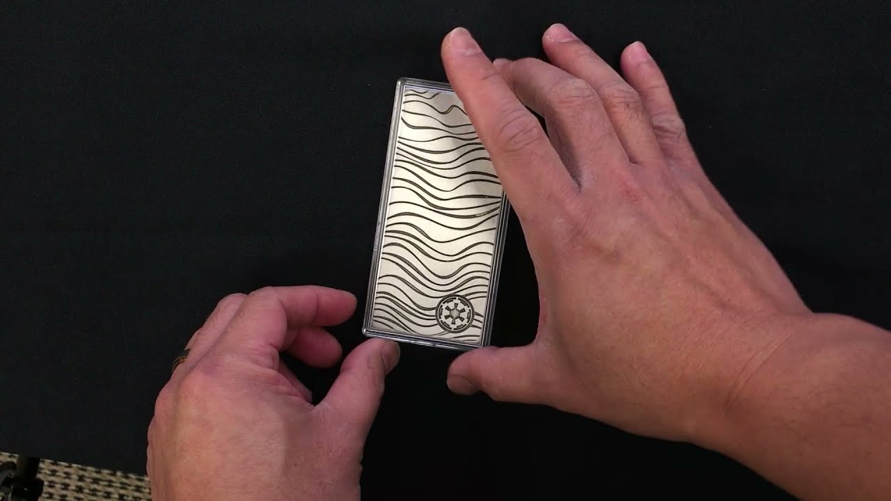 The Mandalorian™ – Beskar™ Bar 10oz Silver - YouTube