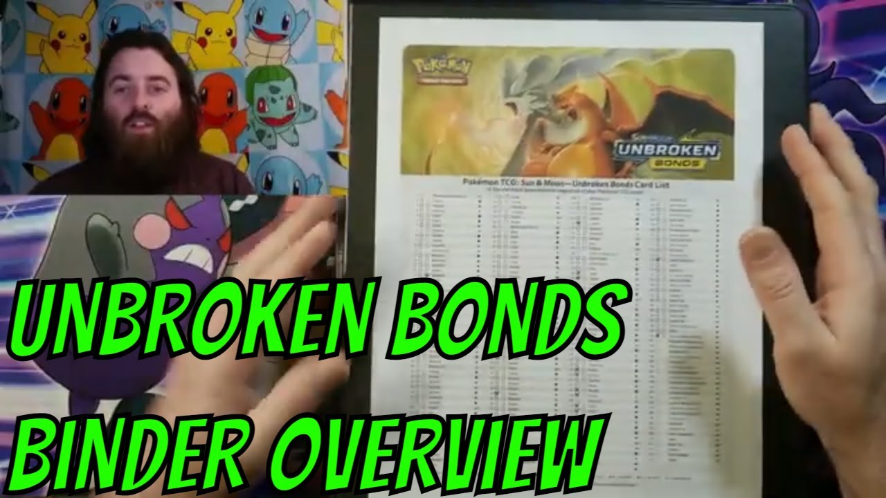 Beginning our Unbroken Bonds Master Set Binder - YouTube