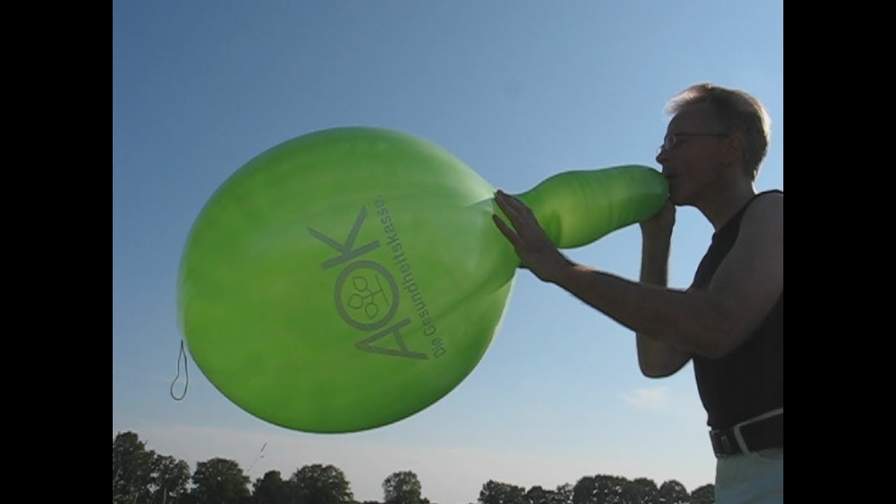 balloon blow to pop – Punchball - YouTube