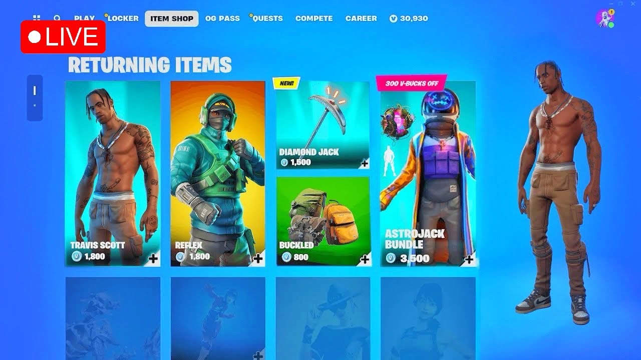 🔴*LIVE*🔴 Fortnite ITEM SHOP COUNTDOWN 🔴*LIVE*🔴 - YouTube
