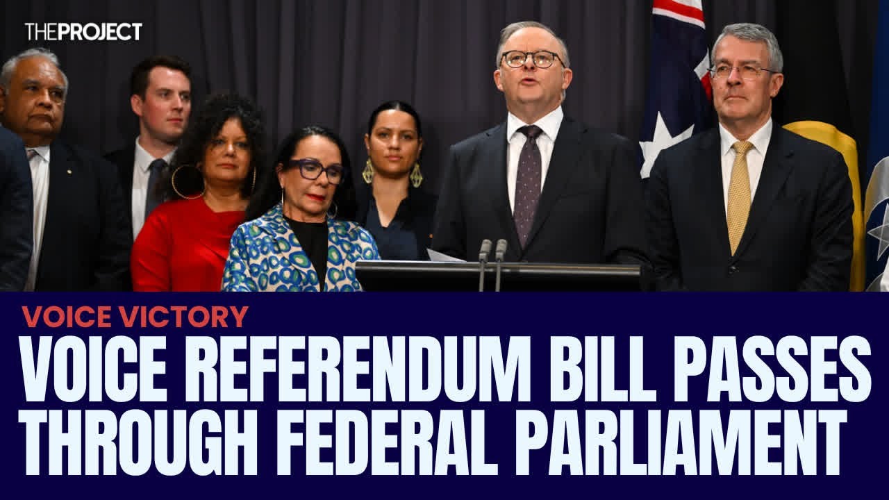 Voice Referendum Bill Passes Through Federal Parliament - YouTube