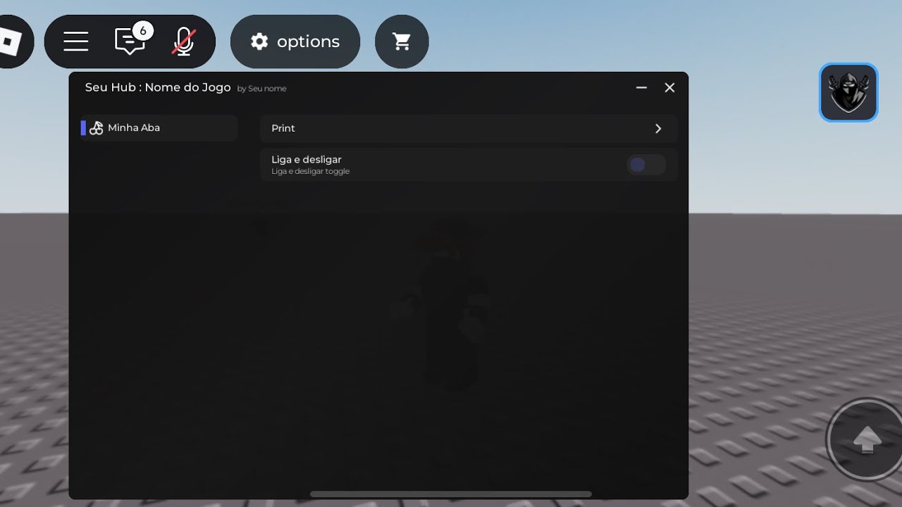 Como criar seu script com a ui do redz hub para roblox - YouTube