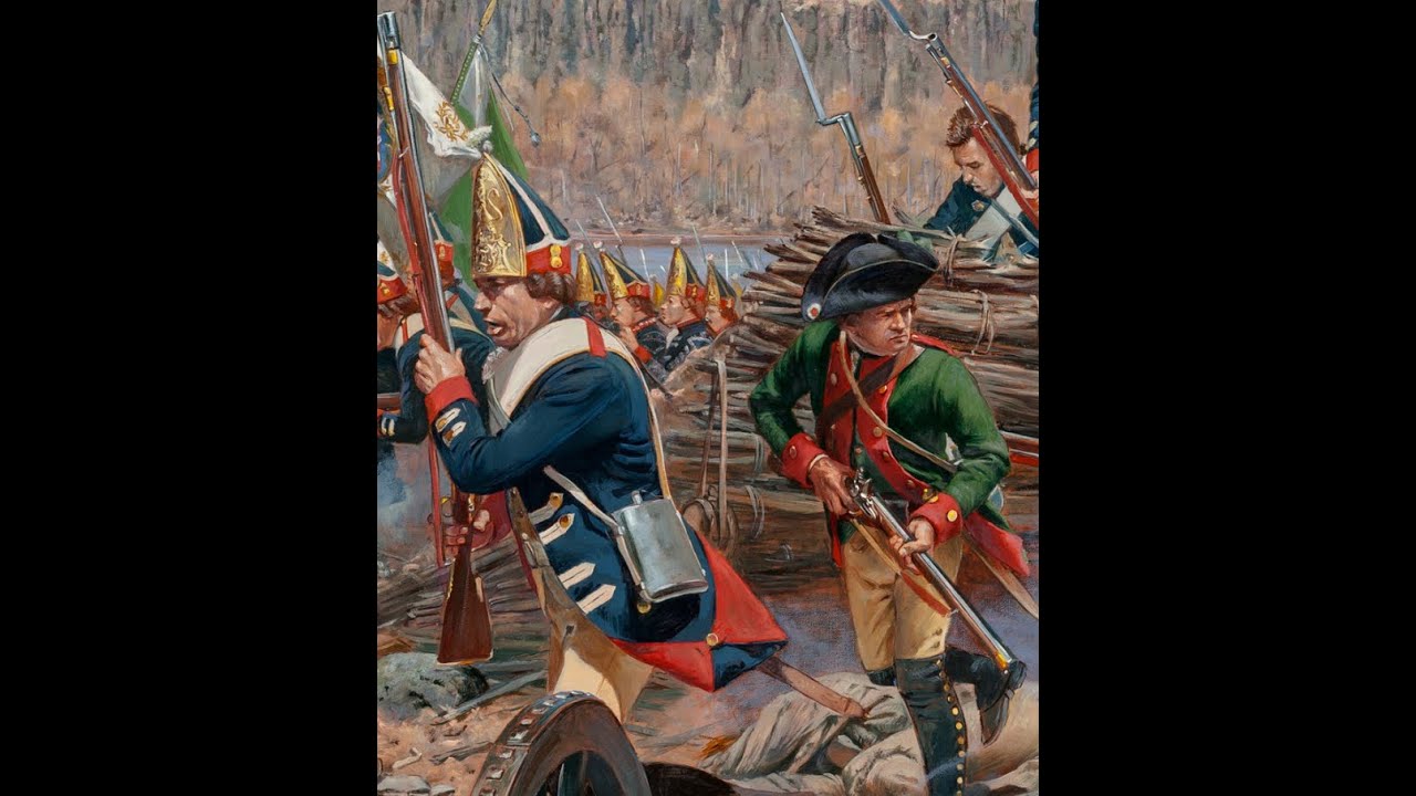 Colonel Johann Gottlieb Rall at the first Battle of Trenton, American ...