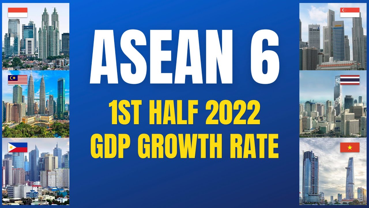 ASEAN 6 GDP Growth Rate (First Half 2022) | ASEAN 6 Real GDP Growth Rate | Facts Nerd - YouTube