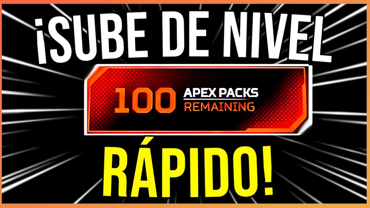 Cómo subir rápido de nivel y conseguir Apex packs en Apex Legends - YouTube