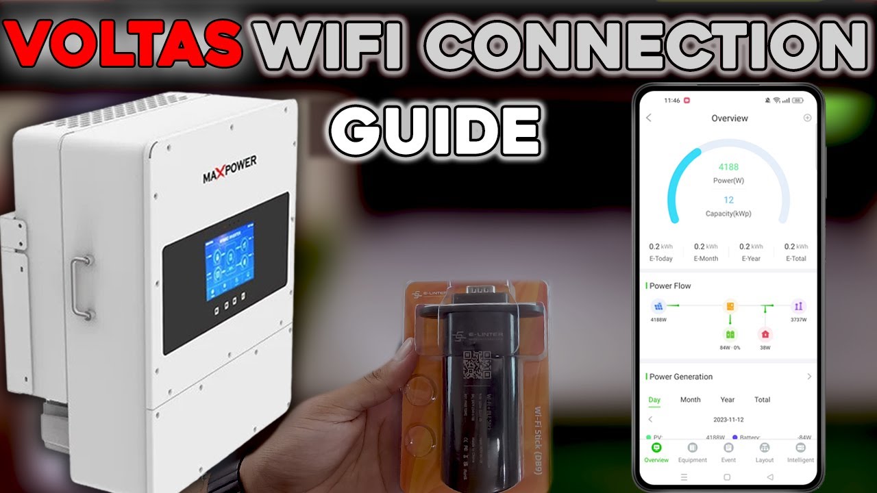 Maxpower Voltas Wifi Connection Guide - YouTube