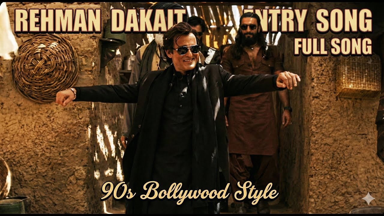 Rehman Dakait Entry Song - Full Video Song | In 90s Bollywood Style ...