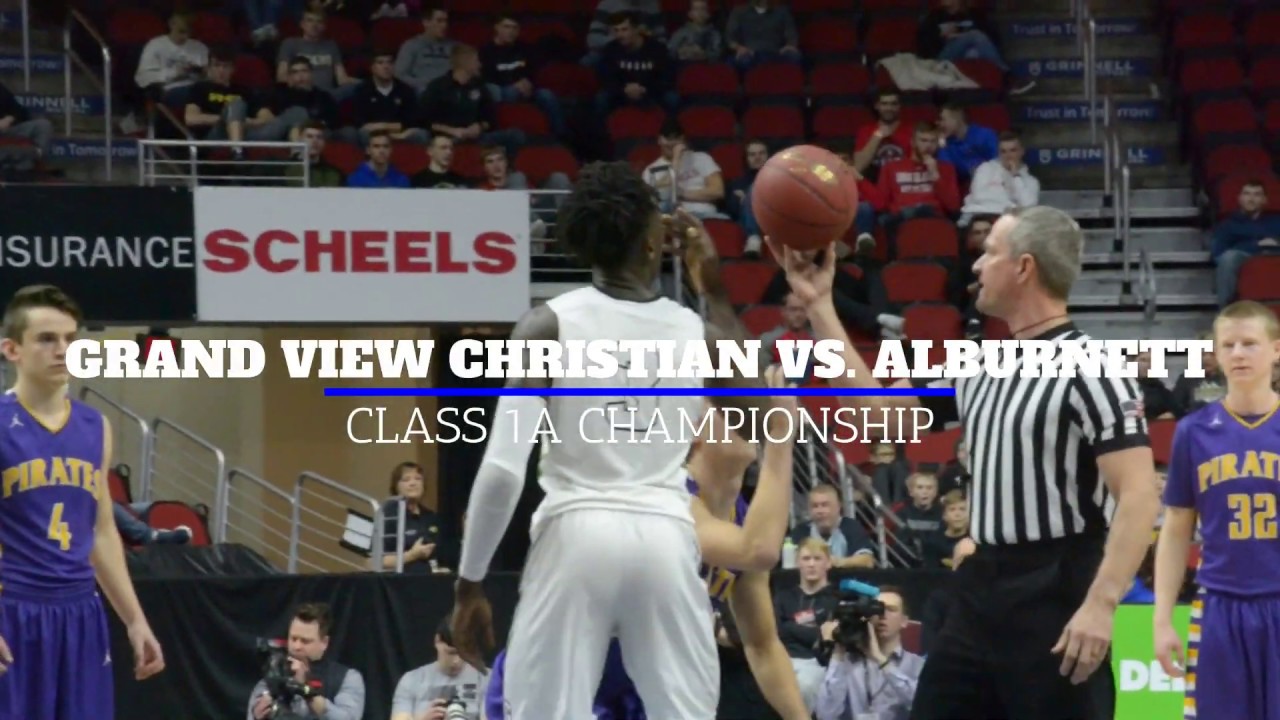 Grand View Christian vs. Alburnett in Class 1A boys' basketball ...