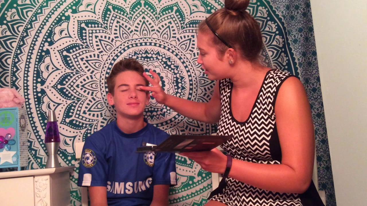 Doing My "brothers" Makeup - YouTube