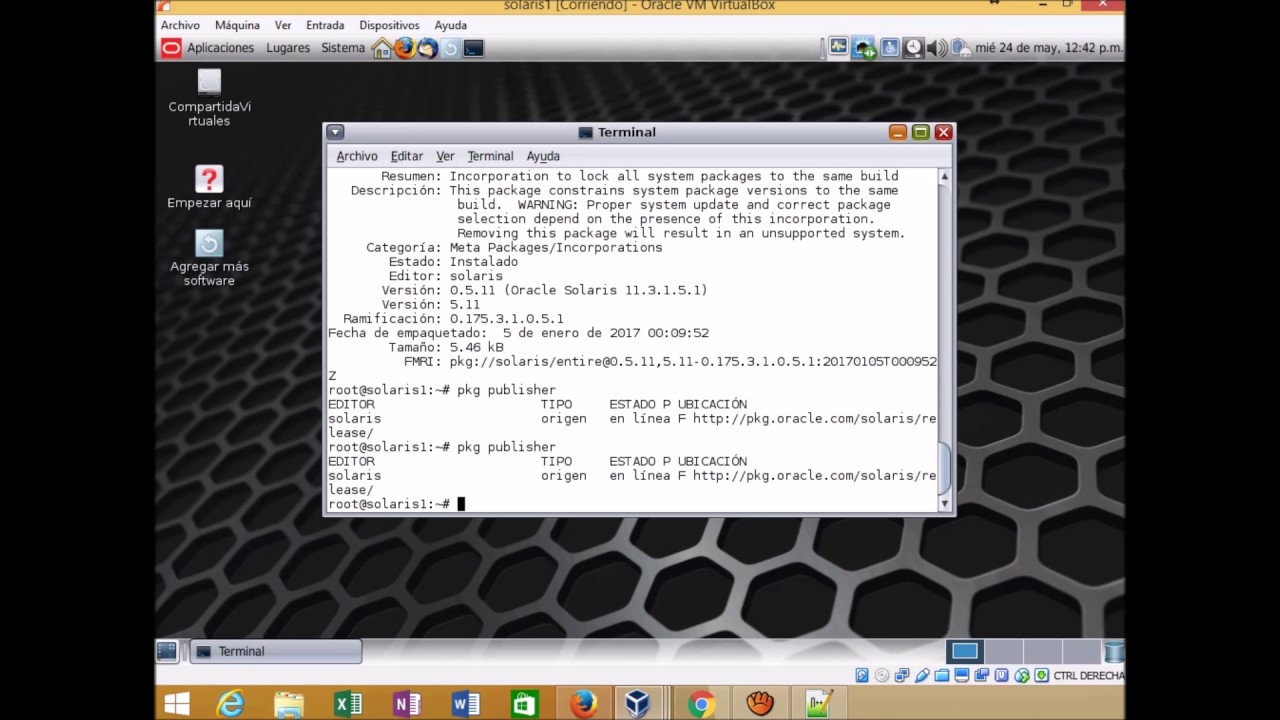 Actualización y configuración de red Solaris 11.3 - YouTube