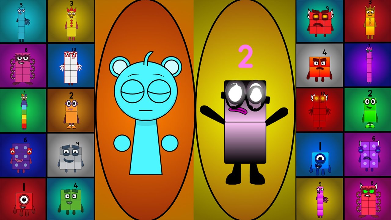 Sprunki vs Difficulty Numberblocks Band (1-10) But PinkGirls Band ...