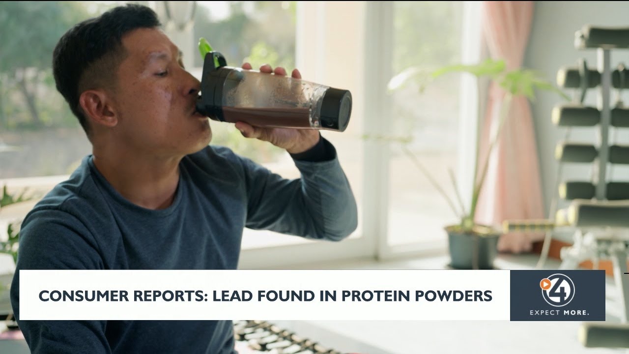 Consumer Reports: Lead found in protein powders - YouTube