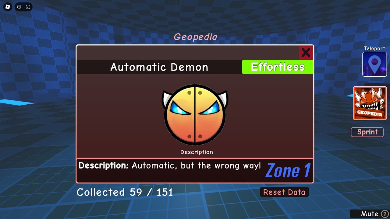 How to get Automatic Demon in find the geometry dash - YouTube