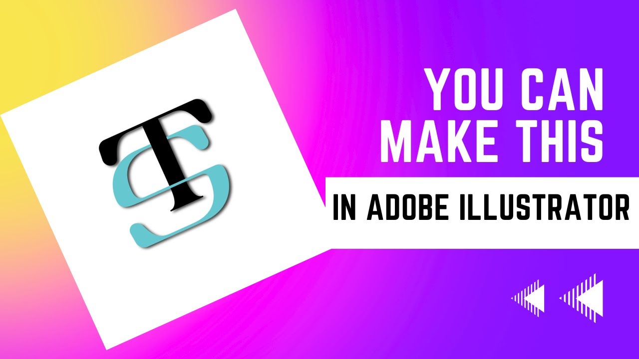 Fun logo design Adobe Illustrator (day 15) - YouTube