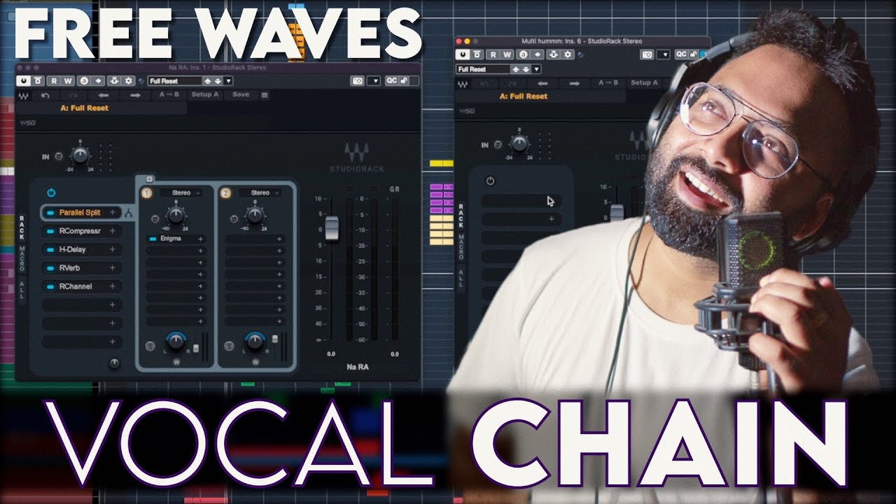 Make Best Vocal Chain With Free Waves Studio Rack VST - YouTube