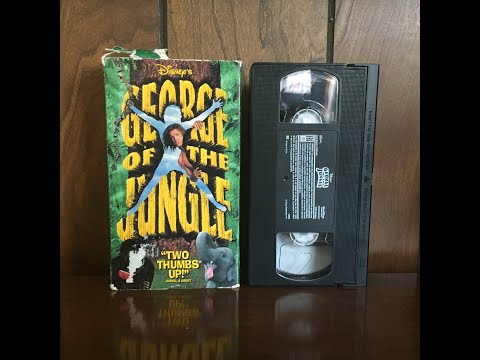 George Of The Jungle (1997) VHS Opening - YouTube