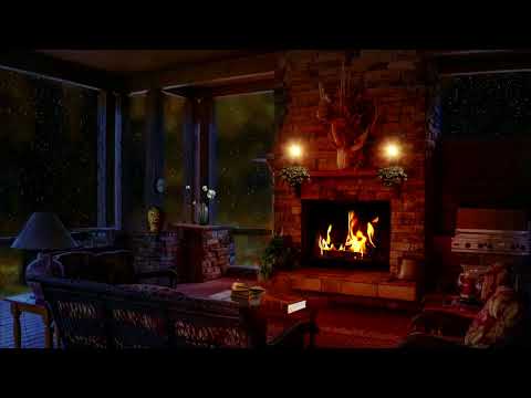 Şömine Yağmur Keyfi