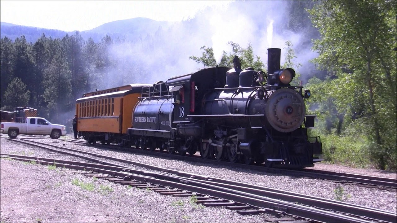Southern Pacific #18 Cascade Express. Pt 1, "Switching In Traffic ...