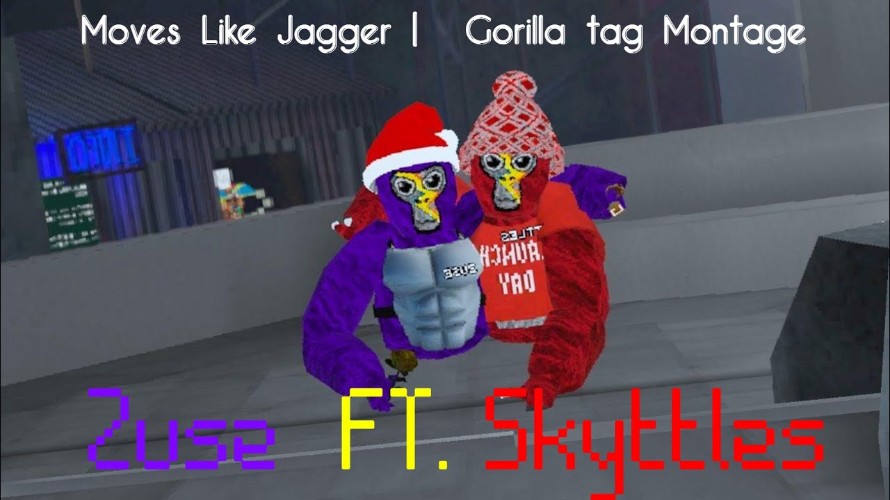 Moves Like Jagger Montage | Gorilla Tag VR | - YouTube
