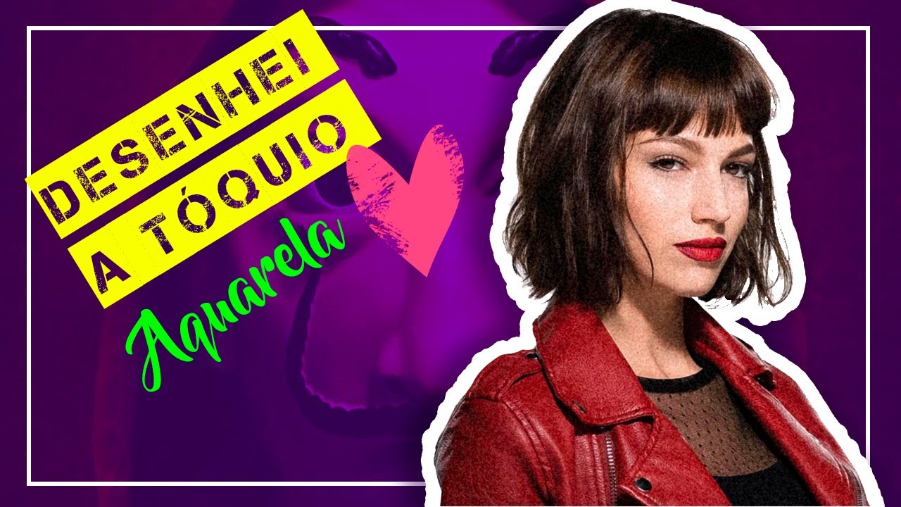 DESENHANDO A TÓQUIO DE LA CASA DE PAPEL - Desenha e Fala - Amanda Gatto ...