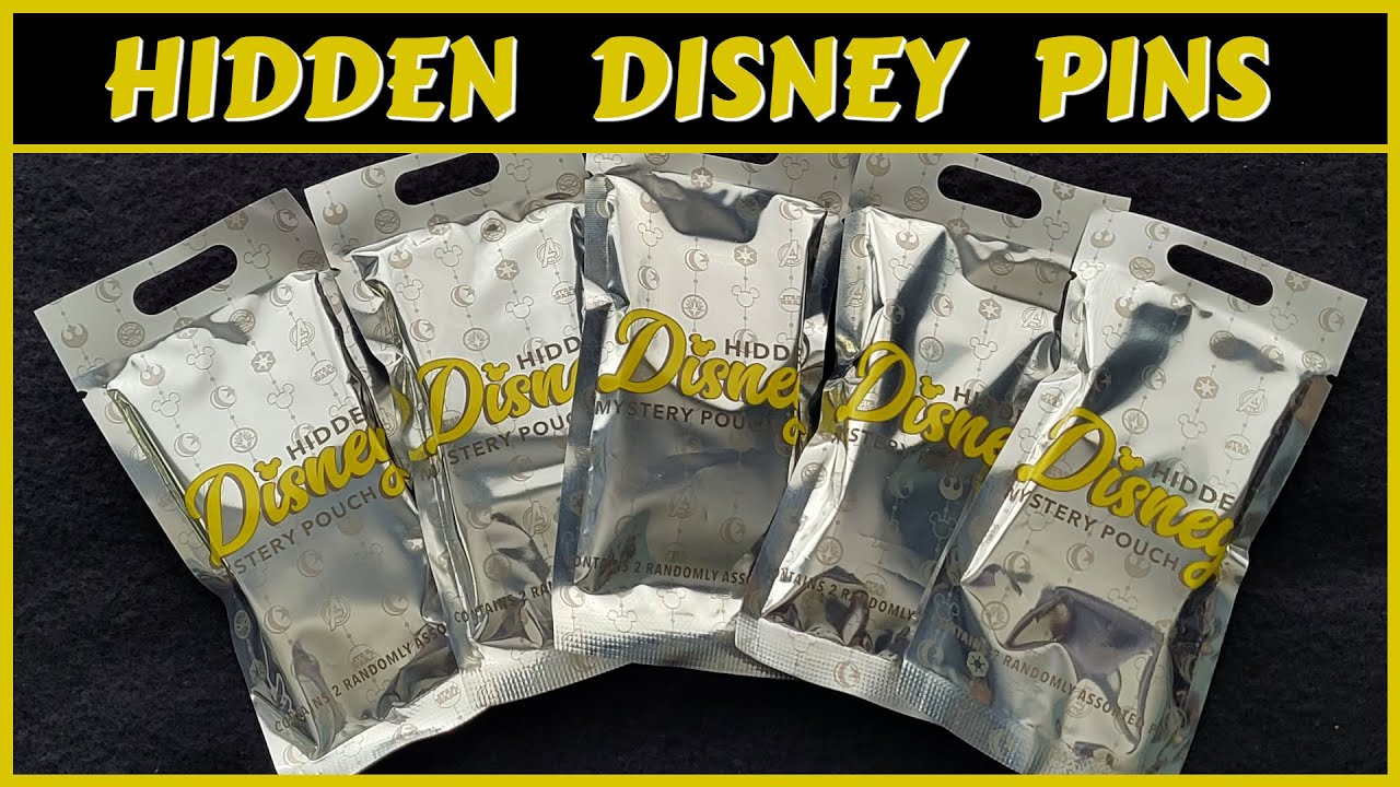 Disney Pin Unboxing | Hidden Disney Pins Series 2 - YouTube