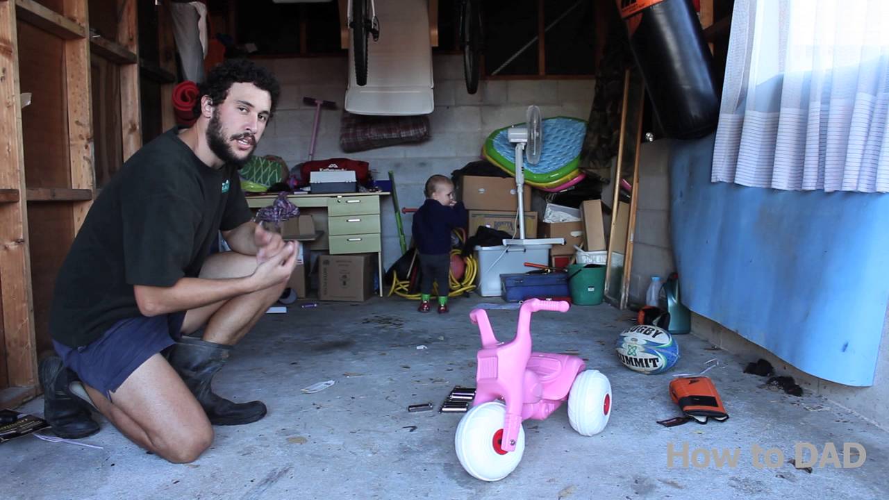 HOW TO TEACH A BABY TO RIDE A BIKE - YouTube