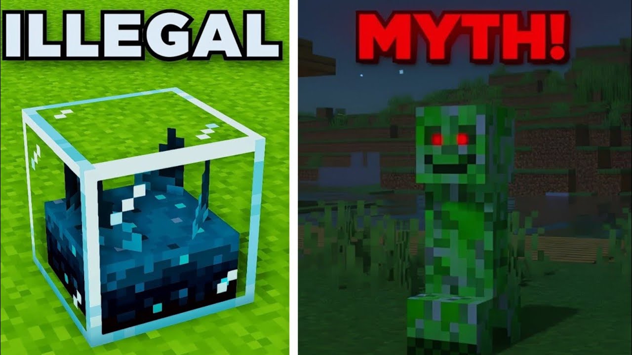 Busting 22 Myth in Minecraft - YouTube