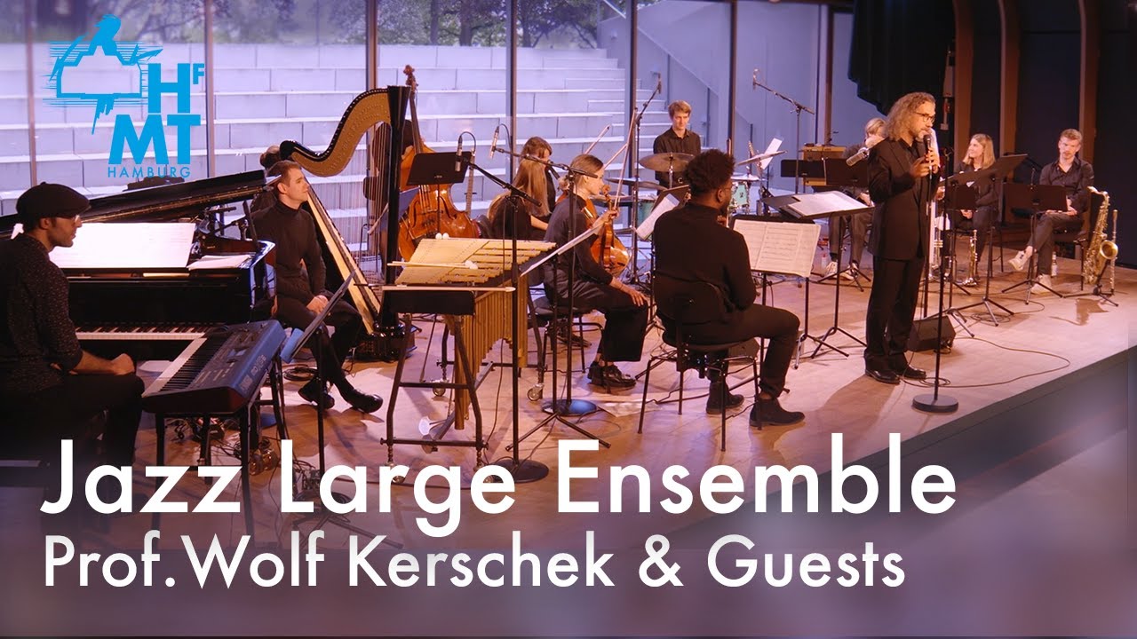 JAZZHALL LARGE ENSEMBLE Buggy Braune, Fiete Felsch, Samantha Wright ...
