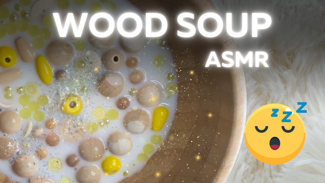 ASMR Wood Soup for Sleep | Lemon Milk | No Talking - YouTube