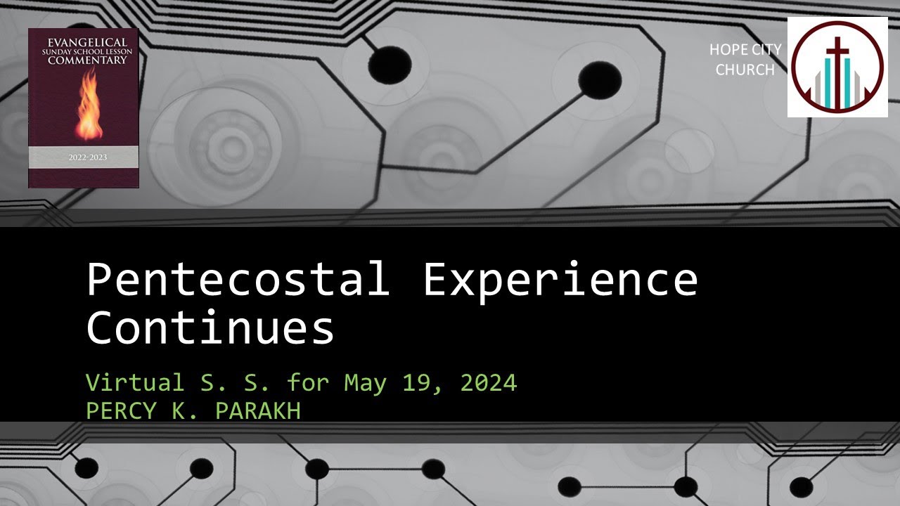 Pentecostal Experience Continues - YouTube