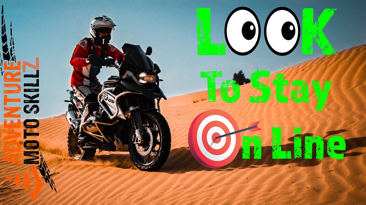 How Your Vision Can Keep You On Line In ADV Motorcycle Riding ...