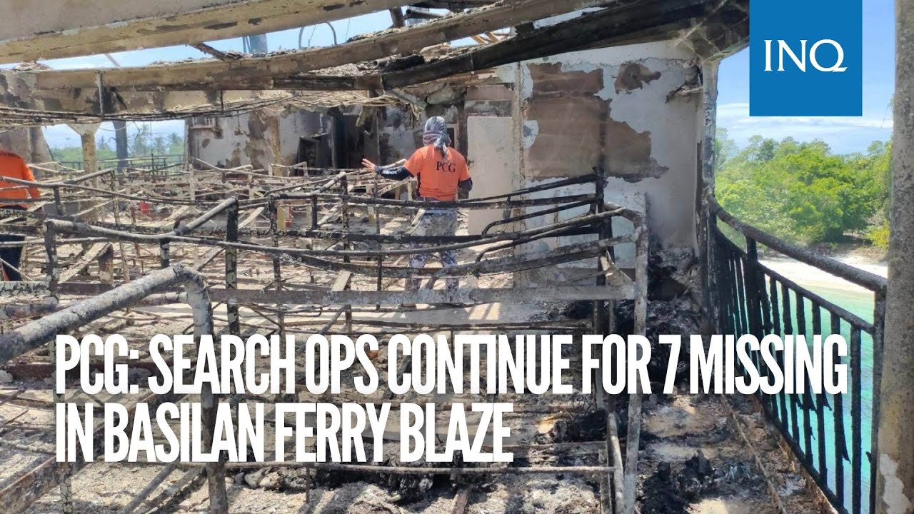 PCG: Search operations continue for 7 missing passengers in Basilan ...